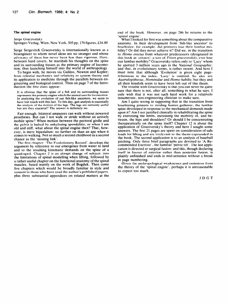 C Coek Info - The-Spinal-Engine | PDF | Homo | Vertebral Column