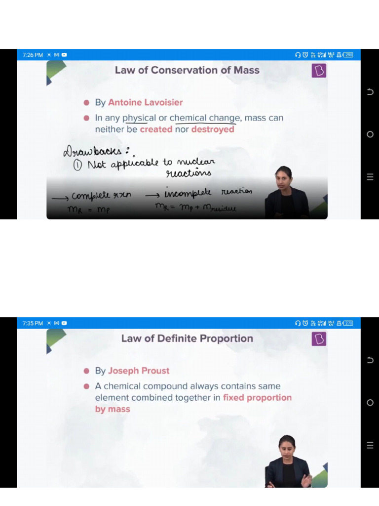 Intro To Laws of Chemistry | PDF