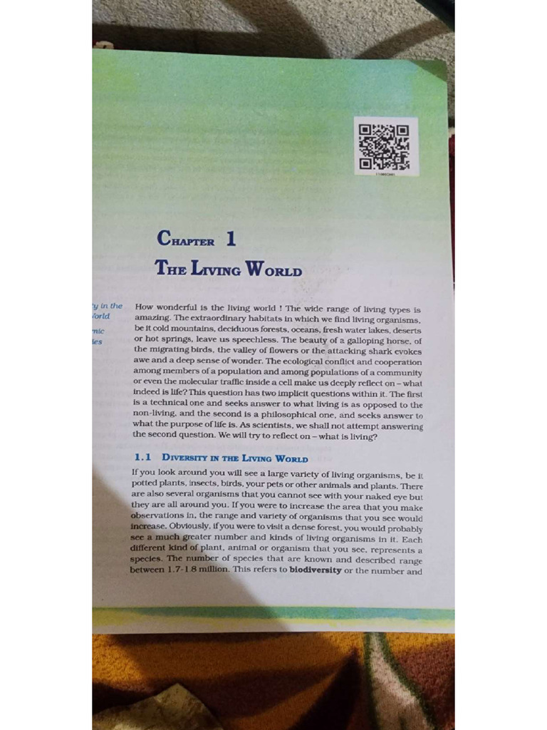 Living World PW Super Short Note 1 | PDF