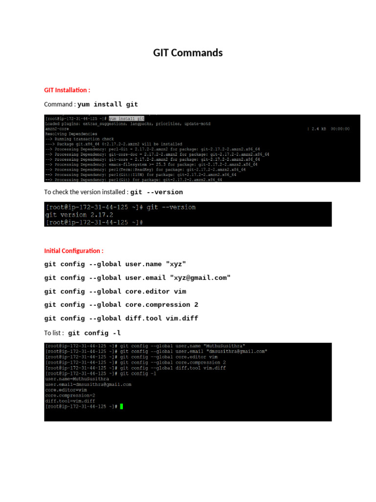 GIT_Comm | PDF | Software Engineering | System Software
