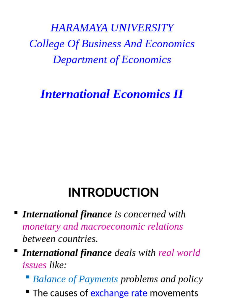Understanding Exchange Rate Economics | PDF | Exchange Rate | Currency ...