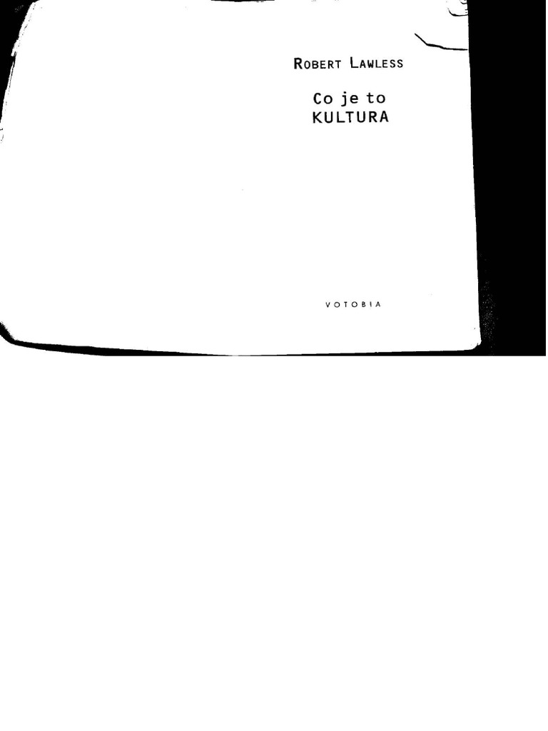 Lawless Co Je To Kultura 1kapitola | PDF