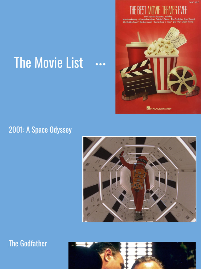 Classic & Modern Film Buff Picks | PDF