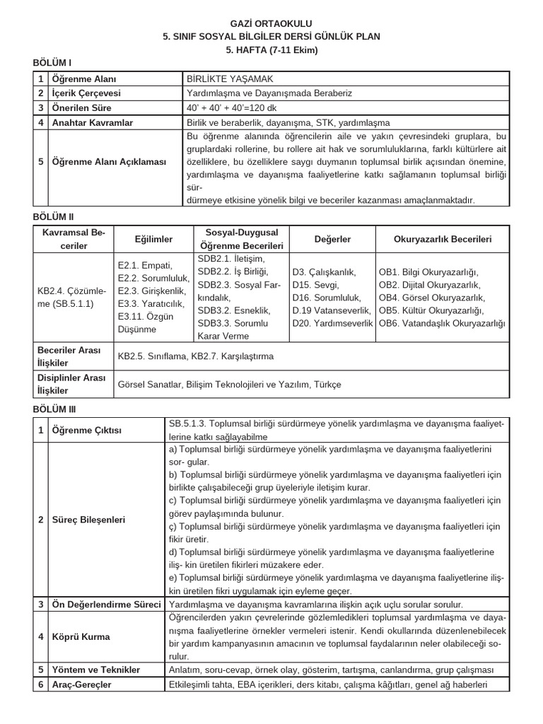 5_sinif_5_hafta | PDF
