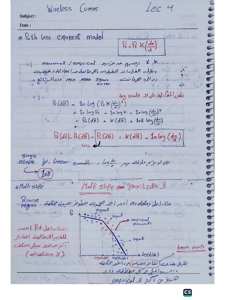 Wireless Comm - Lec 4 | PDF