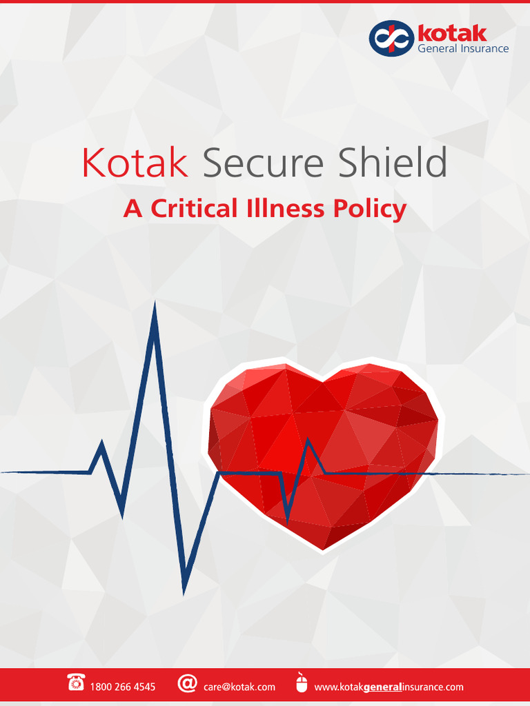 Kotak Secure Shield Brochure - 28082019 | PDF | Insurance | Taxes