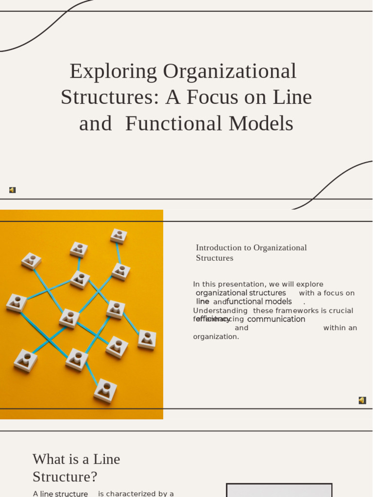 Slidesgo Exploring Organizational Structures A Focus On Line and (4 ...