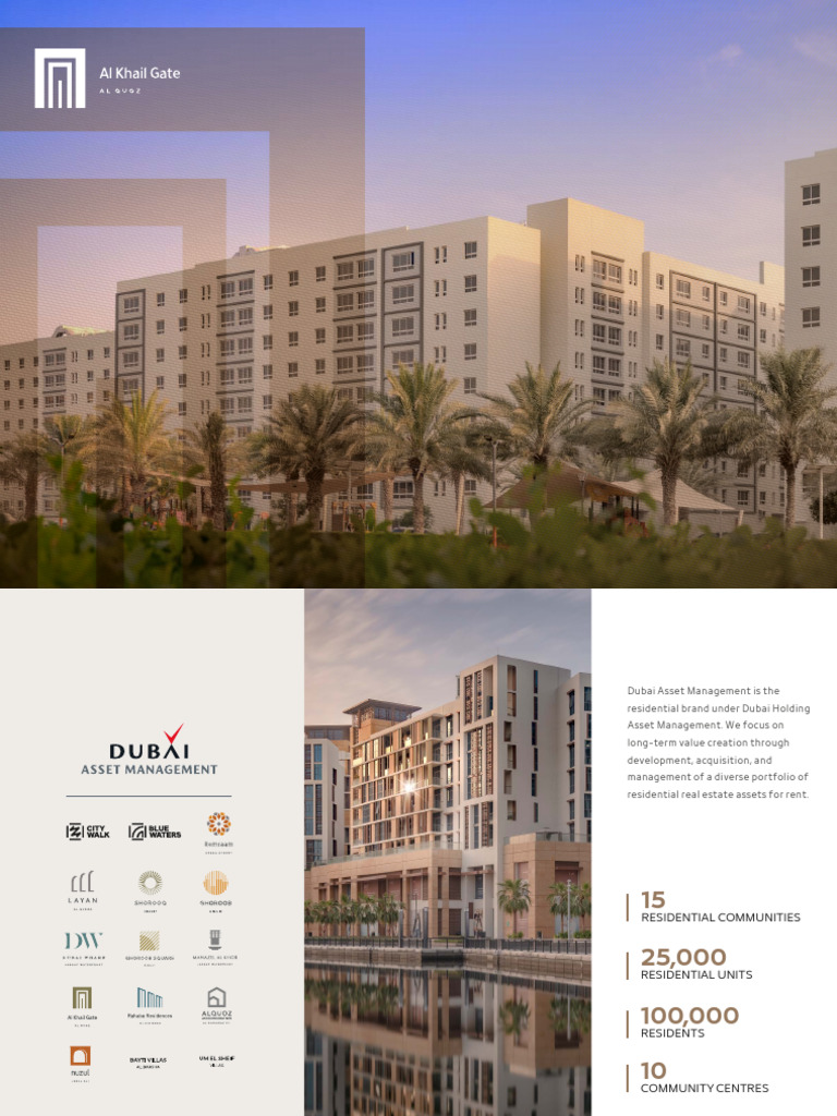 Al Khail Gate Community Brochure | PDF | Dubai | United Arab Emirates