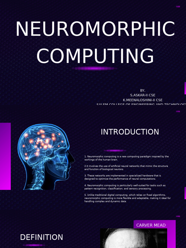 Neuromorphic Computing Overview | PDF | Neuroscience | Cognition