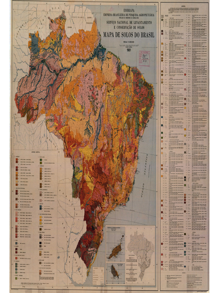 Mapa de Solos Do Brasil 1981 | PDF