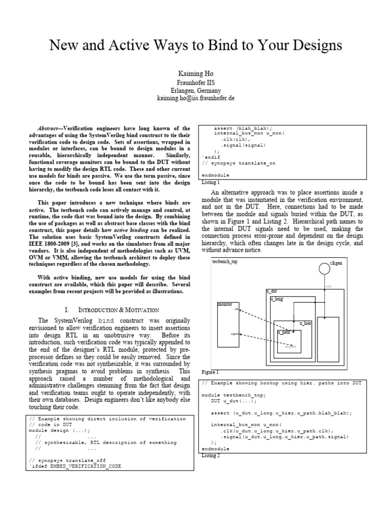 New and Active Ways To Bind To Your Designs | PDF | Class (Computer ...