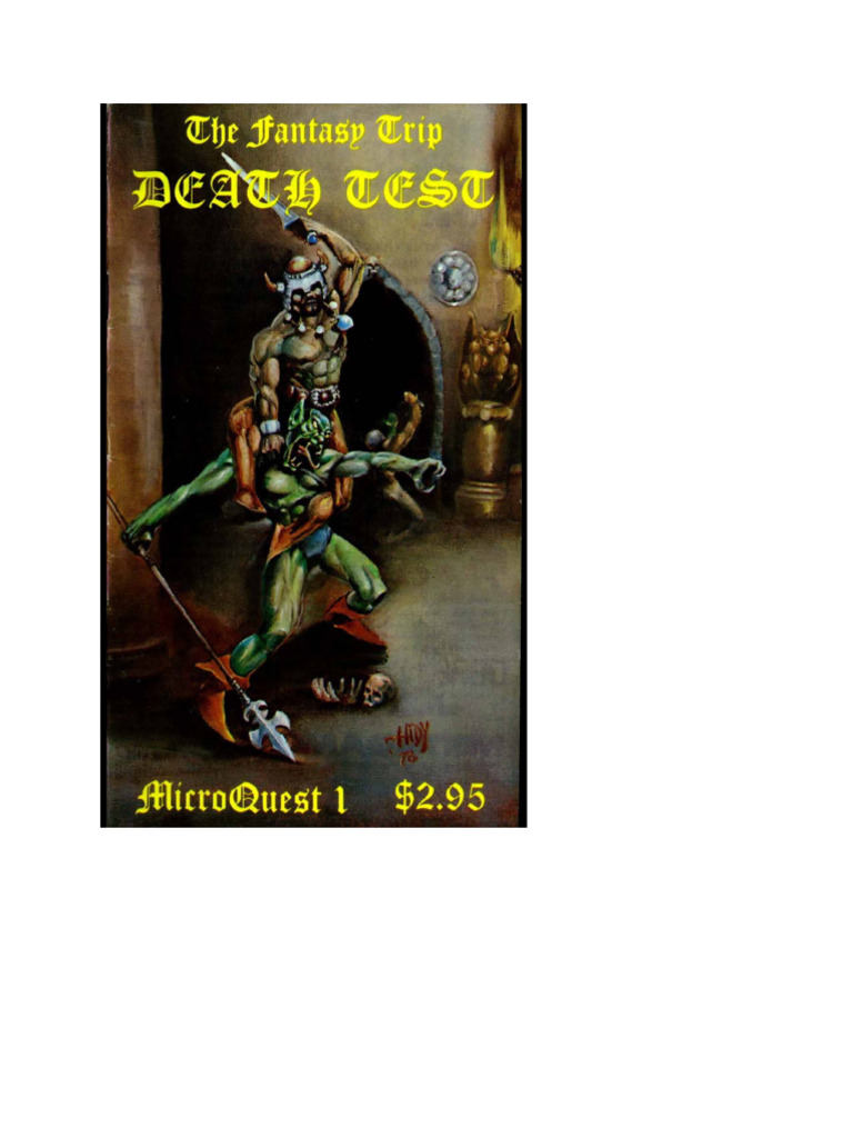 Death Test MicroQuest 1 | PDF