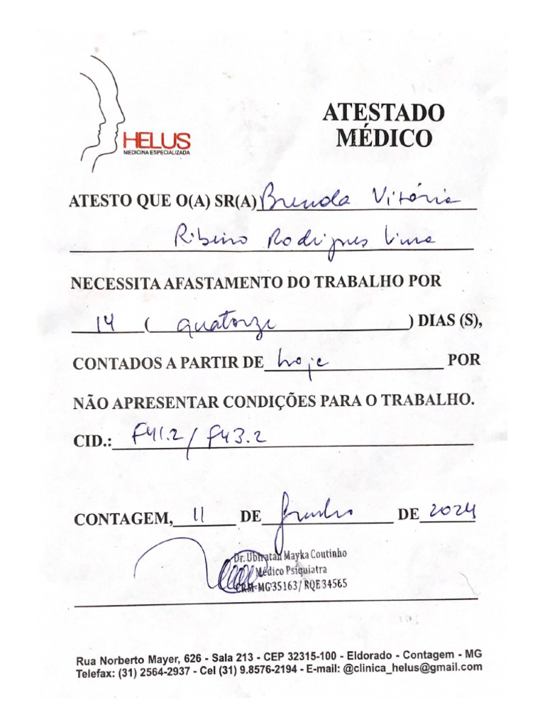 ATESTADO | PDF
