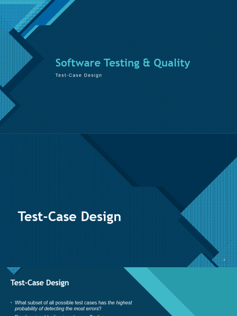 Software Testing And Quality Wk5 Pdf Software Testing Software Engineering 7770