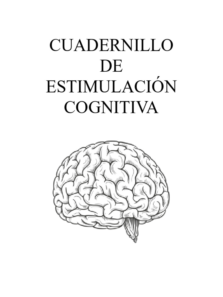 CUADERNILLO Estimulación Cognitiva | PDF