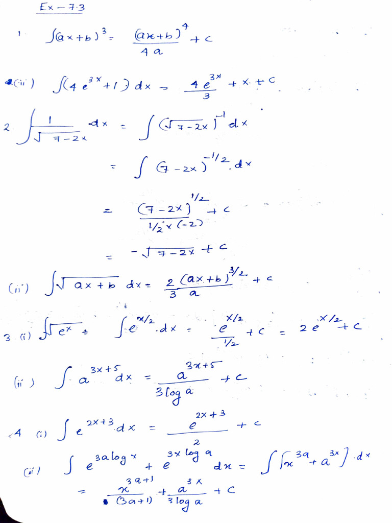 Calculus Integration Techniques Explained | PDF