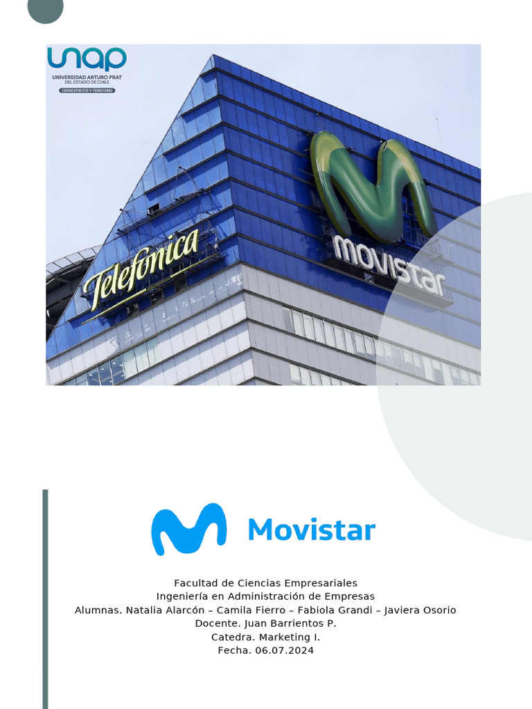 Plan Estrategico Movistar | PDF | Business | Mercado (economía)