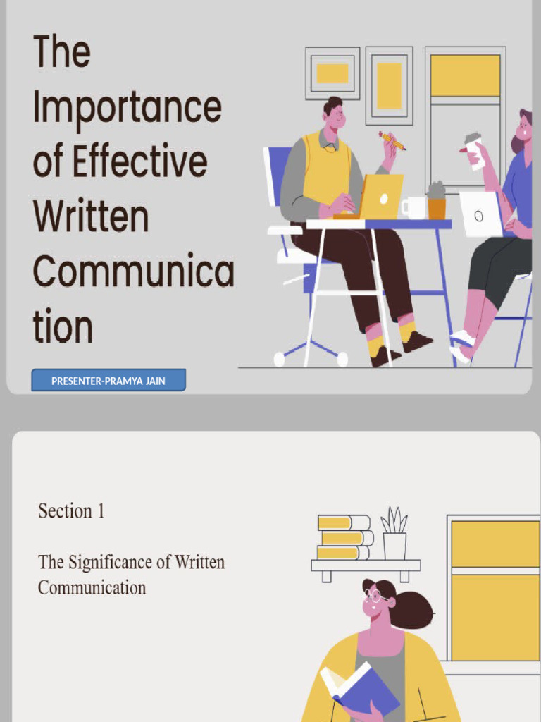 Imp of Effective Writtem Communication | PDF