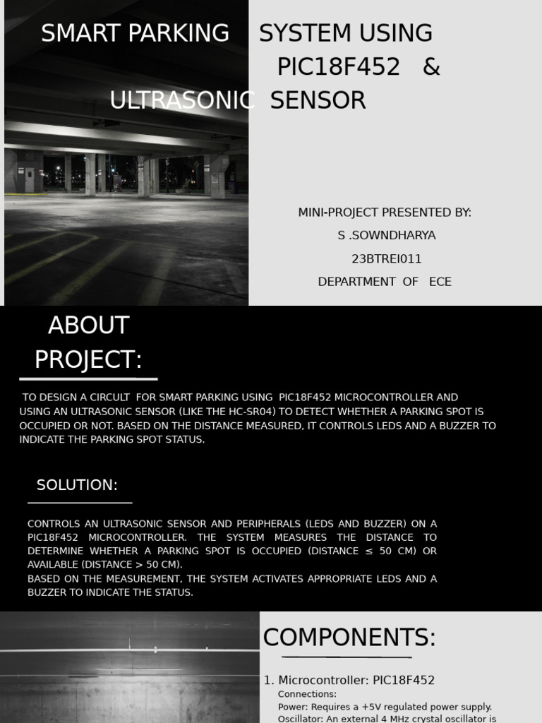 Mca Presentation 23btrei011 | PDF | Light Emitting Diode | Ultrasound