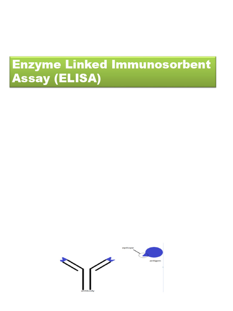 ELISA Basics for Medical Students | PDF