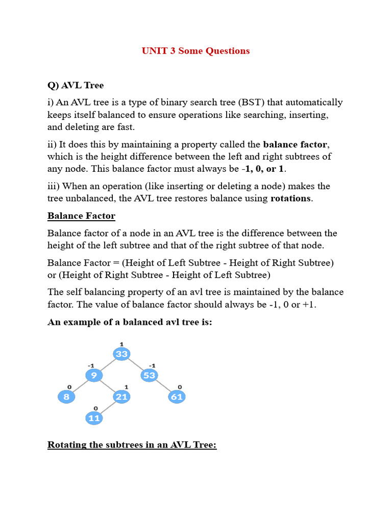 UNIT 3 Some Questions Ans | PDF | Data Management | Computer Programming
