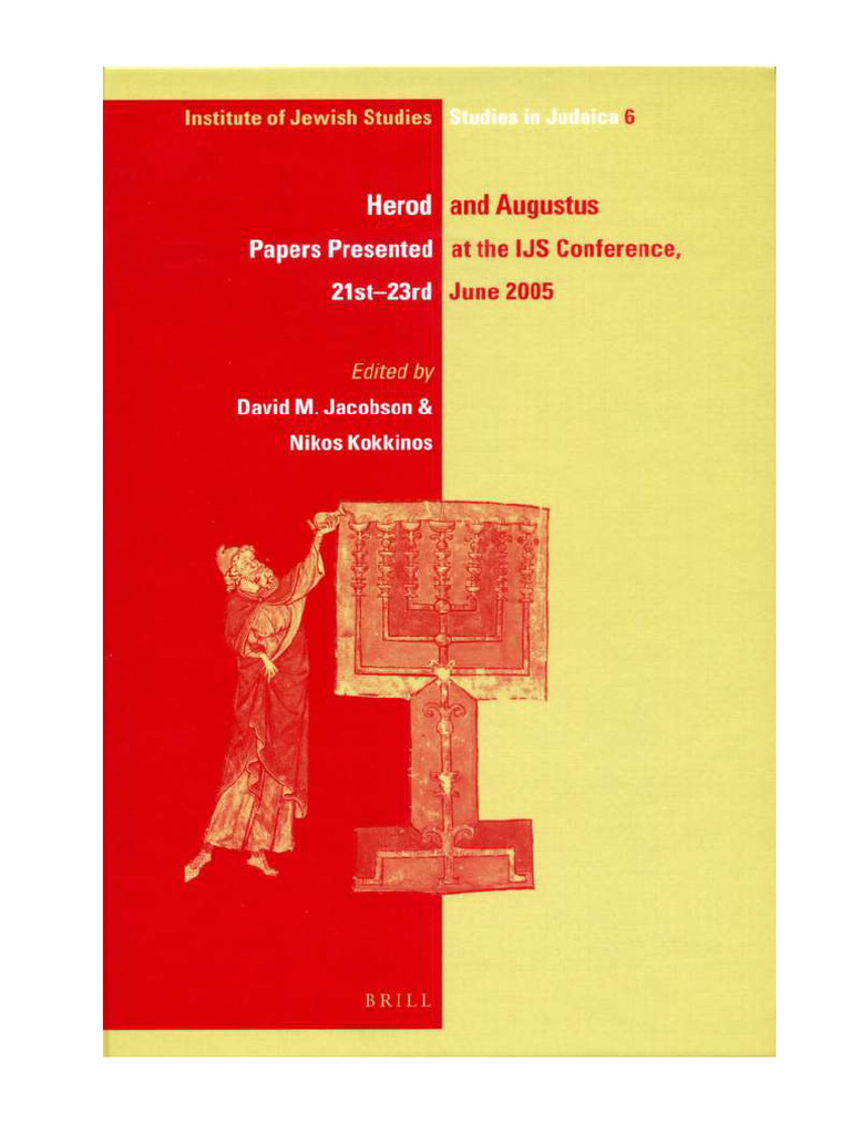 Herod and Augustus | PDF | Herod The Great | Second Temple