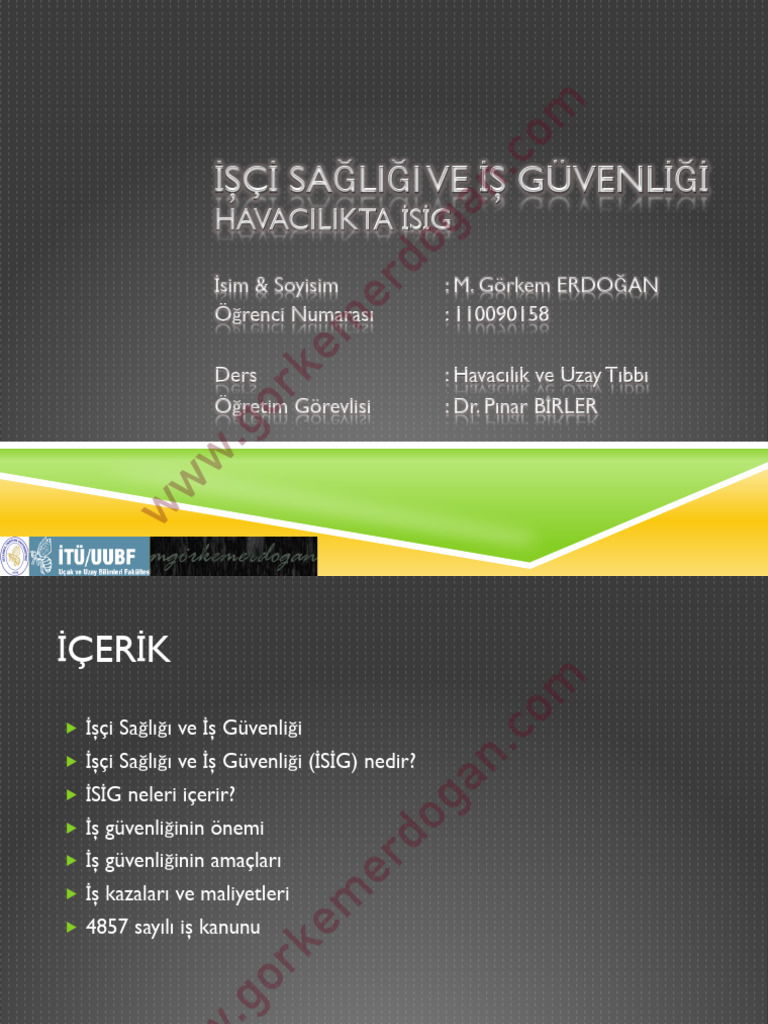Havacilik Isg | PDF