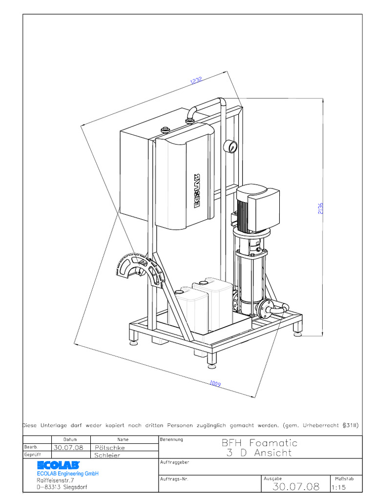 2 BFH Foamatic Dimensions | PDF