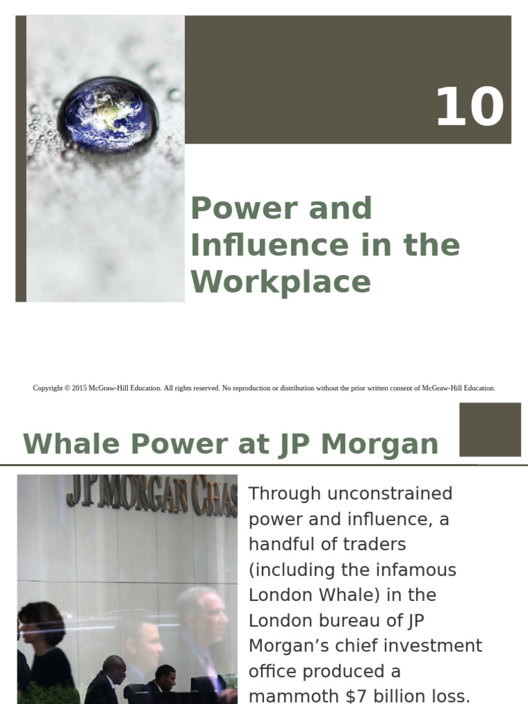 Power and Influence in The Workplace | PDF | Power (Social And ...