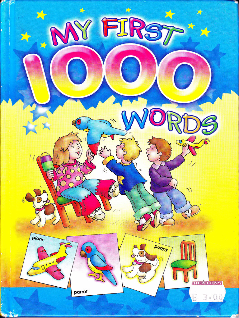 My First 1000 Words | PDF