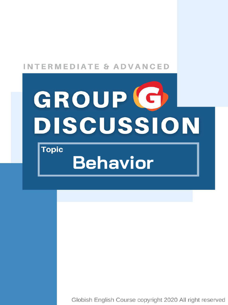 Behavior - Intermediate&Advanced | PDF