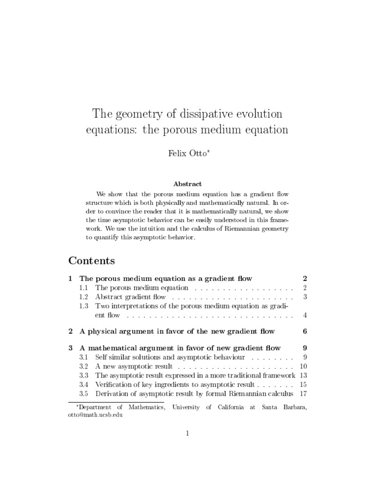 Otto 01 | PDF | Gradient | Functions And Mappings