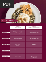 Cafe Akasa Menu | PDF | Meal | Drink