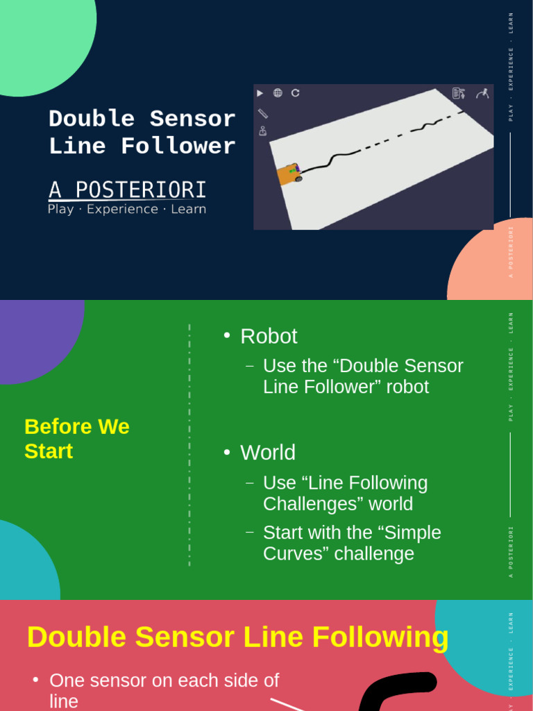 Double Sensor Line Follower Gears | PDF | Applied Mathematics | Algorithms