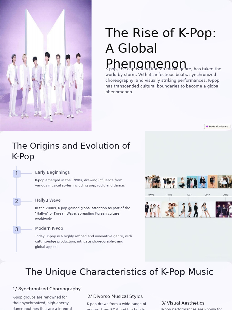 K-Pop: Characteristics and Global Impact | PDF | Fandom