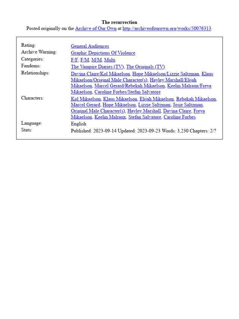 The Resurrection | PDF