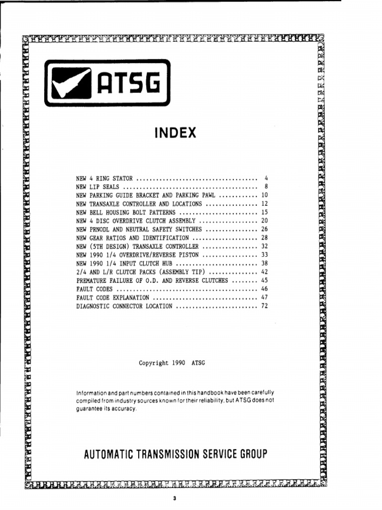 A604 41te Handbook | PDF