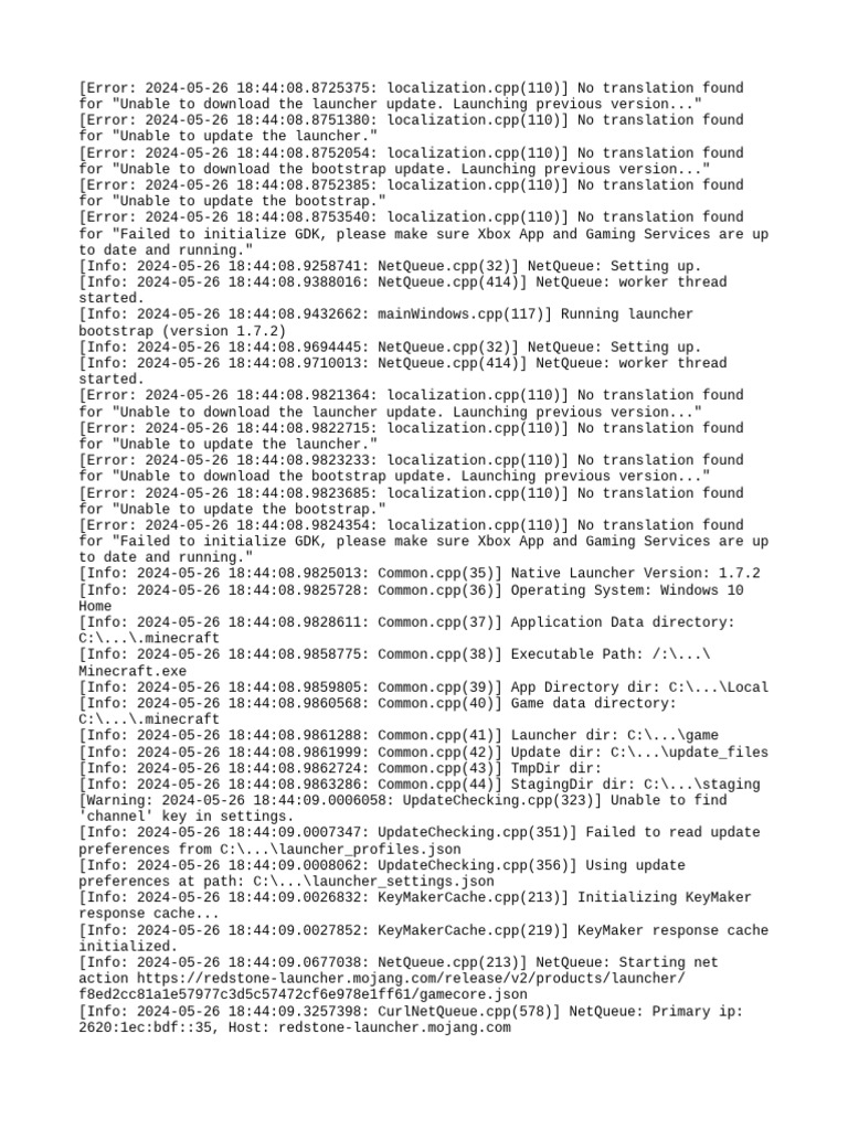 launcher_log | PDF | Zip (File Format) | Microsoft Software