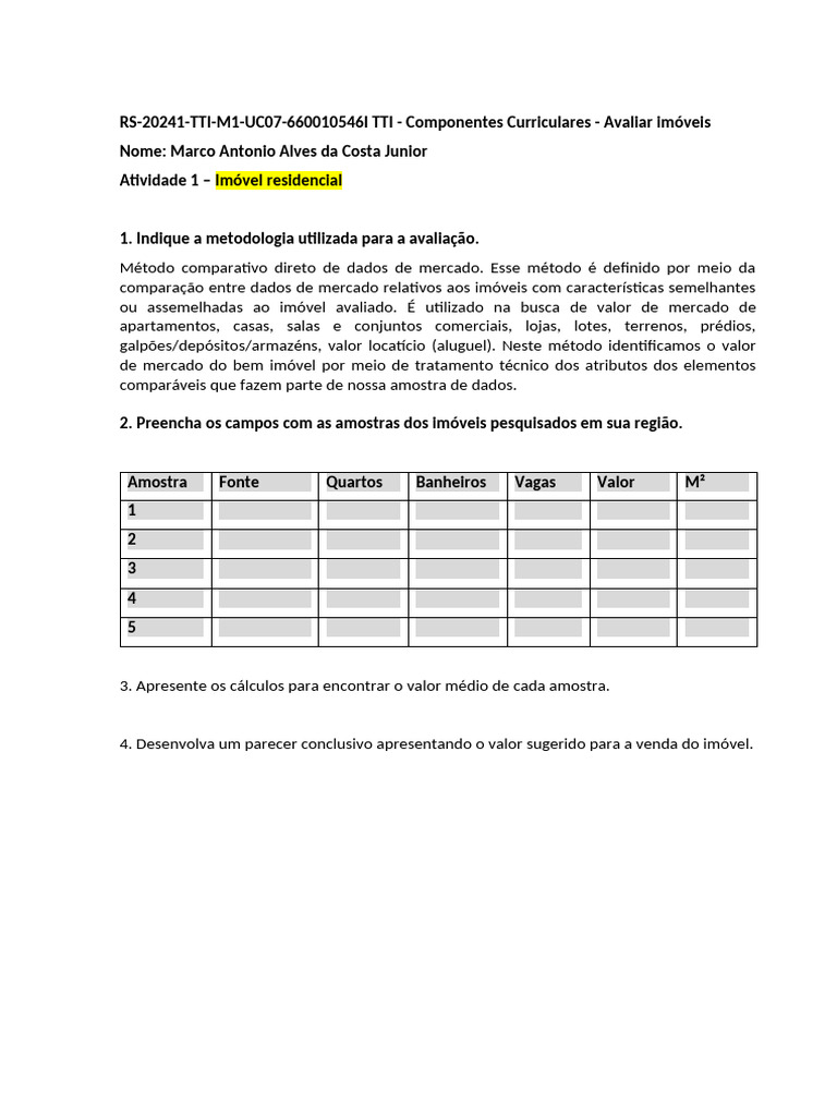 modelo_atividade1 | PDF