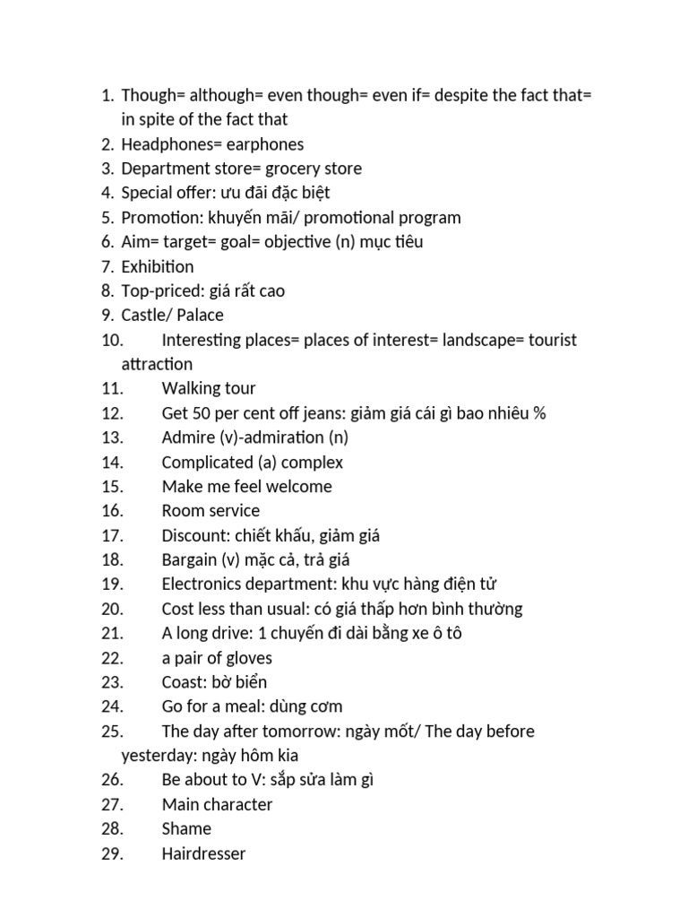 VOCABULARY CHECKING 2 (1) | PDF
