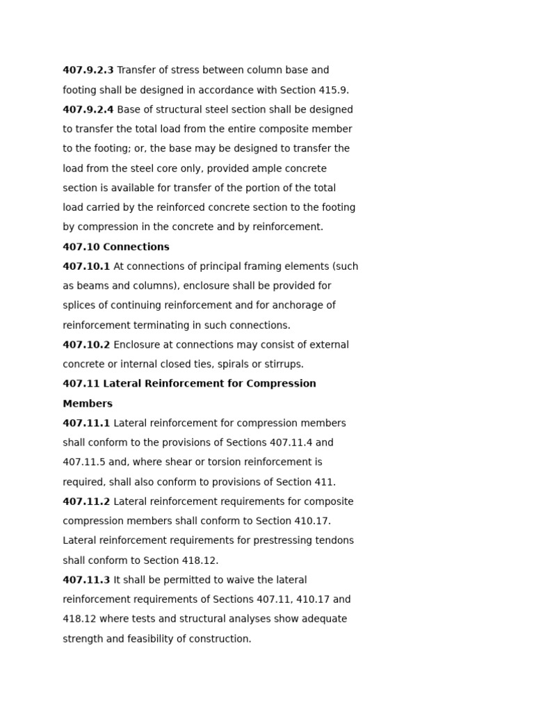 Design Considerations | PDF | Beam (Structure) | Concrete