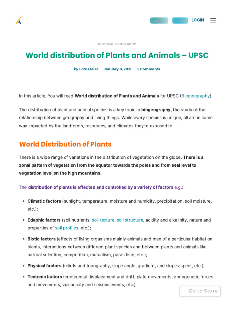 Global Plant and Animal Distribution | PDF | Marsupials | Eucalyptus