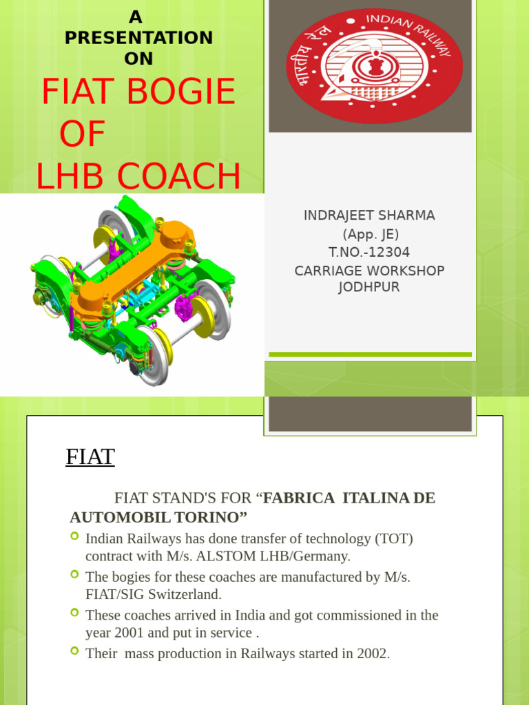 PPT STC Ajmer Ins | PDF | Axle | Vehicle Technology