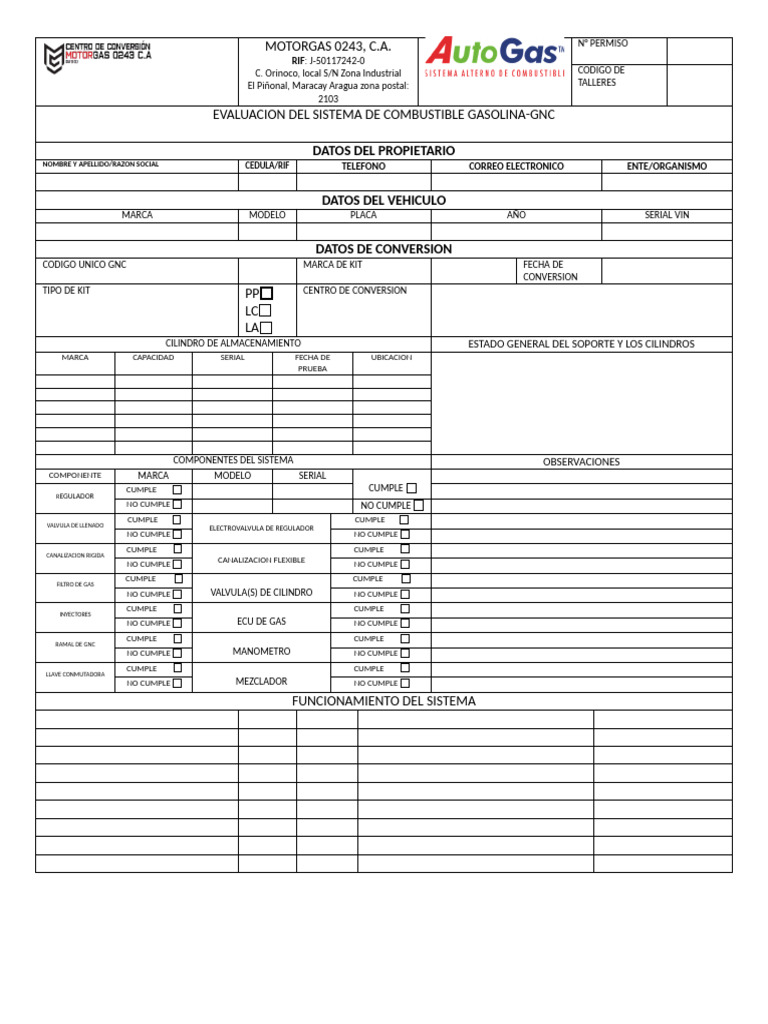 Motorgas 0243 | PDF | Tecnología de vehículos | Motores