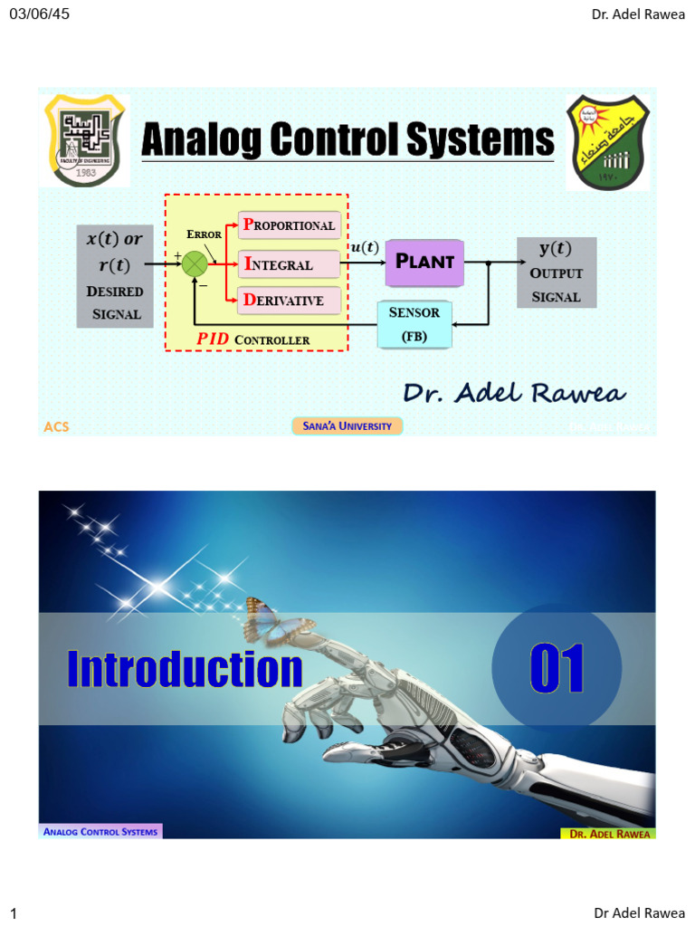 1735409785886 | PDF | Laplace Transform | Control Theory