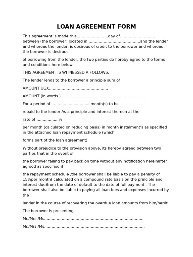 Loan Agreement From Apollo | PDF | Loans | Debt