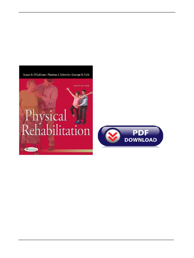 Download Physical Rehabilitation PDF | PDF | E Reader | Books
