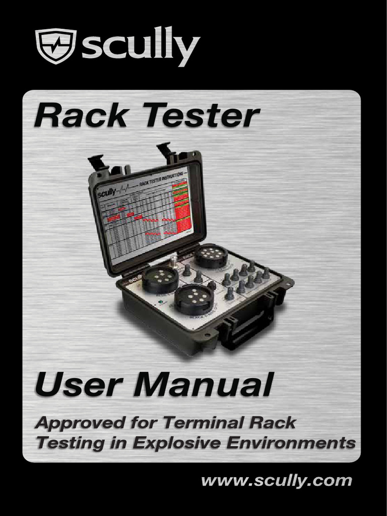 Rack Tester User Manual | PDF | Electrical Engineering | Safety