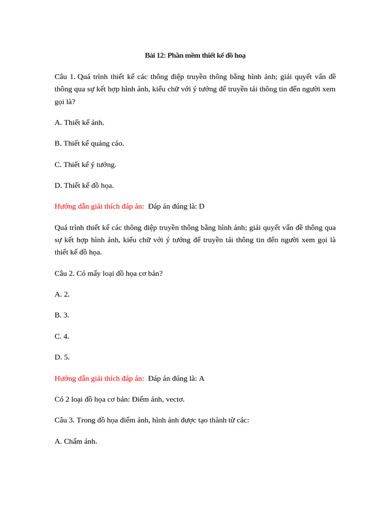 Đề cương_Tin học 10_Cuối HK1_TLong (1) | PDF