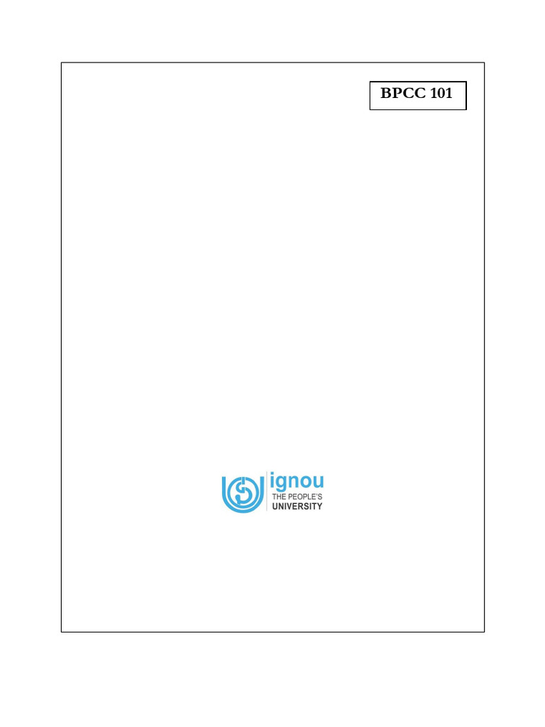 Psychology - BPCC 101 English | PDF | Emotions | Cognitive Psychology